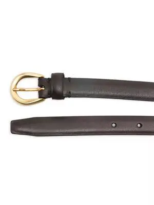 LARDINI Round-buckle Belt