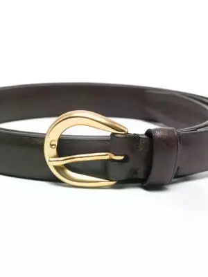 LARDINI Round-buckle Belt