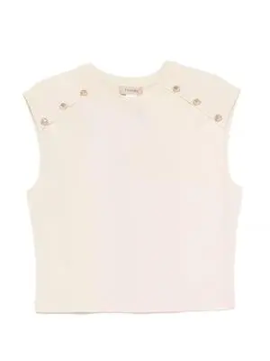 TWINSET Button Embellished Top