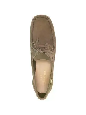 Valentino Garavani Suede Boat Shoes - Brown