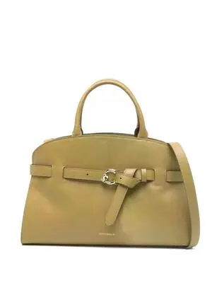 COCCINELLE Buckle Leather Satchel