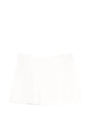 P.a.r.o.s.h Pleated Mini Skirt - Neutrals