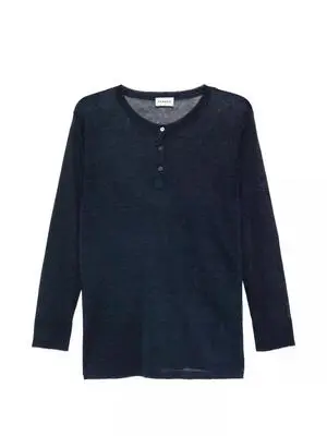 P.a.r.o.s.h Buttoned Long-sleeved Top