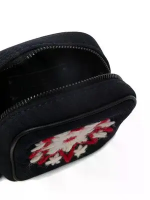 Moncler Embroidered Zip Wallet