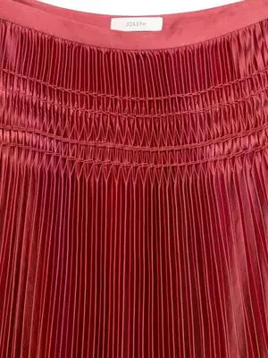JOSEPH Hayes Pleated Skirt - Pink