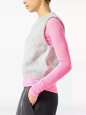 American Vintage Vitow Sleeveless Sweater - Grey