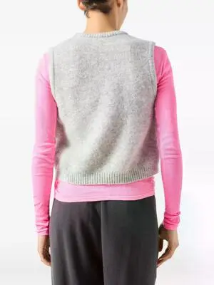 American Vintage Vitow Sleeveless Sweater - Grey
