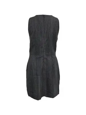 GANNI Twist-front Jacquard Mini Dress