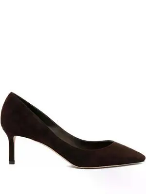 JIMMY CHOO 85mm Pointed-toe Suede Pumps
