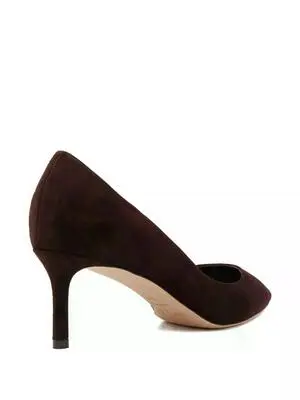 JIMMY CHOO 85mm Pointed-toe Suede Pumps