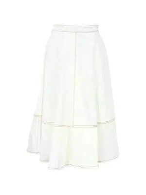 Alexander Mcqueen White Skirts