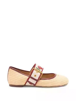 Valentino Garavani Embroidered Flats For Women