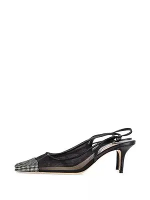 JIMMY CHOO Anika Embellished Slingback Pumps