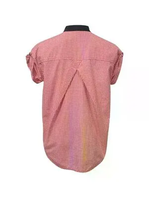 LOUIS VUITTON Check-pattern Short-sleeved Shirt
