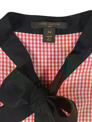 LOUIS VUITTON Check-pattern Short-sleeved Shirt
