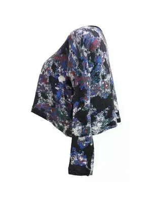 Yohji Yamamoto Cropped Camouflage-print Sweater