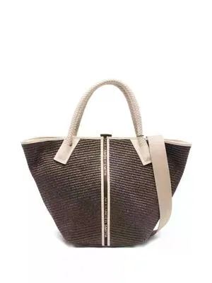 ALEXANDER SMITH Large Lauren Braided-handle Tote Bag