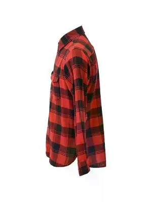 Saint Laurent Plaid-pattern Shirt