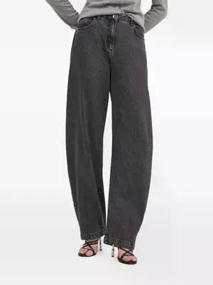Patrizia Pepe Dark Wash Bottoms For Women