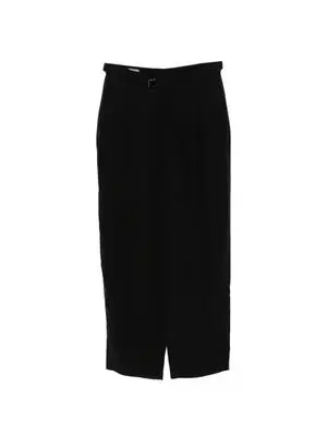 Giorgio Armani Belted Pleated Trousers