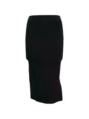 JOSEPH Knitted Slit Midi Skirt