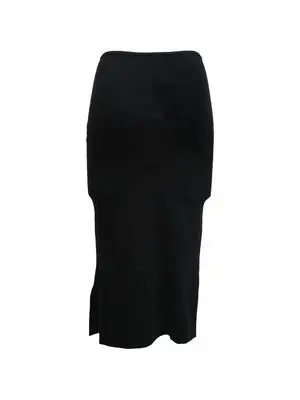 JOSEPH Knitted Slit Midi Skirt