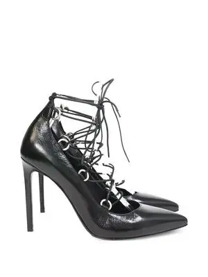 Saint Laurent Thorn Lace-up Pumps