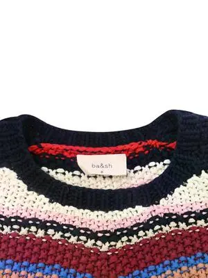 Ba&sh Striped Chunky Knit Sweater