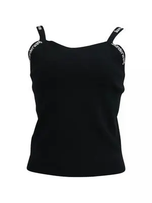 Alexander Wang Logo-jacquard Tank Top