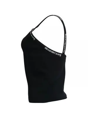 Alexander Wang Logo-jacquard Tank Top
