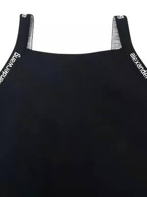 Alexander Wang Logo-jacquard Tank Top