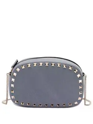 Valentino Garavani Mini Rockstud Cross Body Bag - Grey