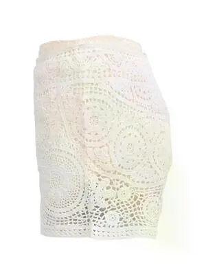 Chloé Lace-pattern Mini Shorts