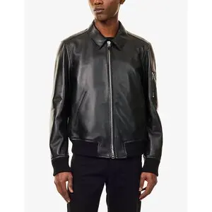 TOM FORD Plonge Pocket Leather Jacket