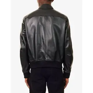 TOM FORD Plonge Pocket Leather Jacket