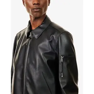 TOM FORD Plonge Pocket Leather Jacket