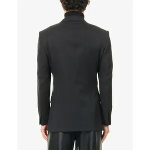 TOM FORD Striped Peak-lapels Wool Blazer