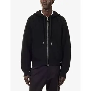 TOM FORD Zip-up Knitted Wool Hoodie