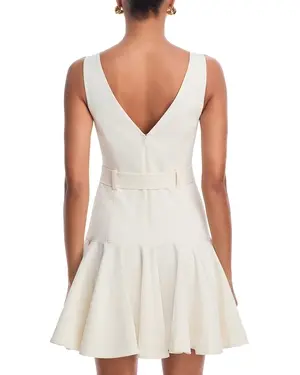 Cinq À Sept Maeva Dress With Belt - Ivory