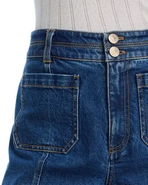 Cinq À Sept Andie Dorothea High Rise Denim Shorts