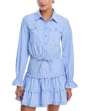 Cinq À Sept Lili Stripe Prezley Top