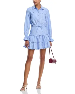 Cinq À Sept Lili Stripe Prezley Top