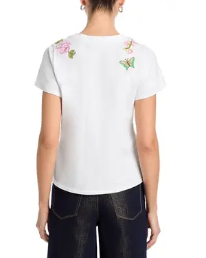 Cinq À Sept Fleur D'amour Angeli Tee