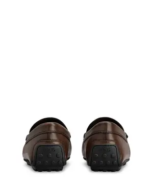 TOD'S Leather Moccasin Loafers