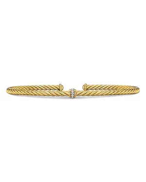 David Yurman 18k Yellow Bracelet - Gold