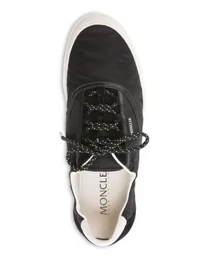 Moncler Vera Leisure Low Top Sneakers - Black