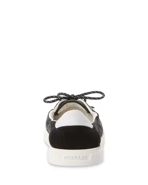 Moncler Vera Leisure Low Top Sneakers - Black
