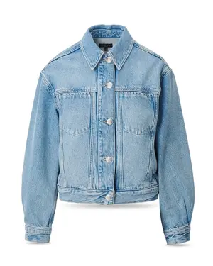 Rag & Bone Marie Trucker Jacket - Everglade
