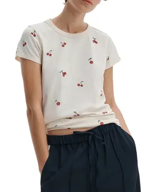 Rag & Bone Cherry Graphic Tee