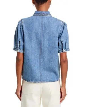 Rag & Bone Taylor Denim Blouse